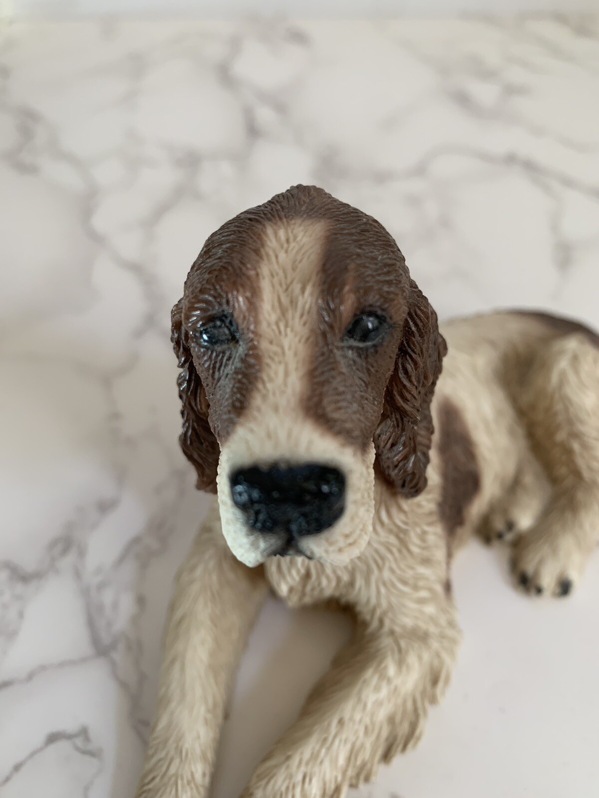 Castagna Dog Figurine Vintage Lying Down 1988 Made In Italy Animal- 7 ...