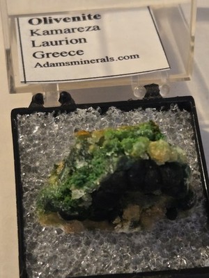 Beautiful Olivenite thumbnail specimen | eBay