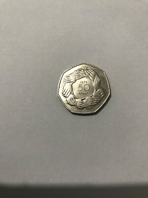 Rare 1973 UK entry to EEC hands 50p Coin | eBay UK