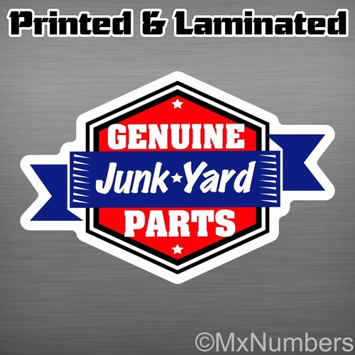Genuine Junk Yard Parts Sticker Decal Vintage Hot Rod Bug Bus Race 4x4 ...