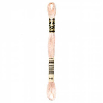 DMC Embroidery Floss Color Very Light Peach #948 | eBay