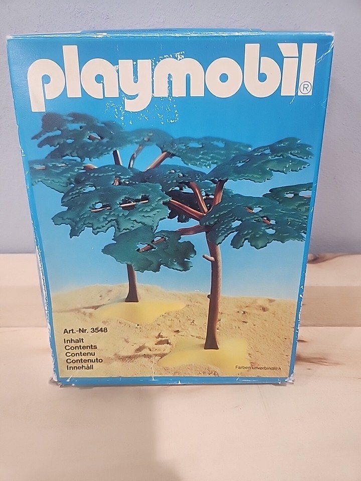 Playmobil Acacia Tree Set 3548 Vintage Safari Expedition Trees Vintage ...
