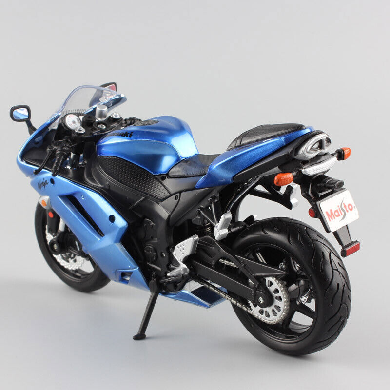 1:12 Scale Maisto Kawasaki Ninja ZX6R Diecast Motorcycle Toy Racing ...
