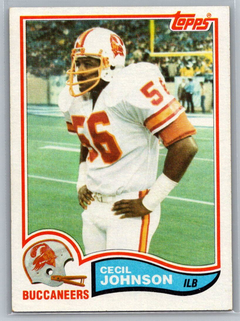 1982 Topps NFL Cecil Johnson #503 | eBay