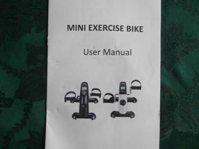 TODO Mini Exercise Bike Pedal Exerciser with LCD Monitor | eBay