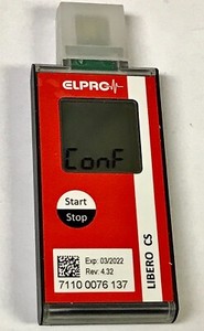 ELPRO BUCHS AG LIBERO CS 800001 Temperature Data Logger Expiration 03/ ...
