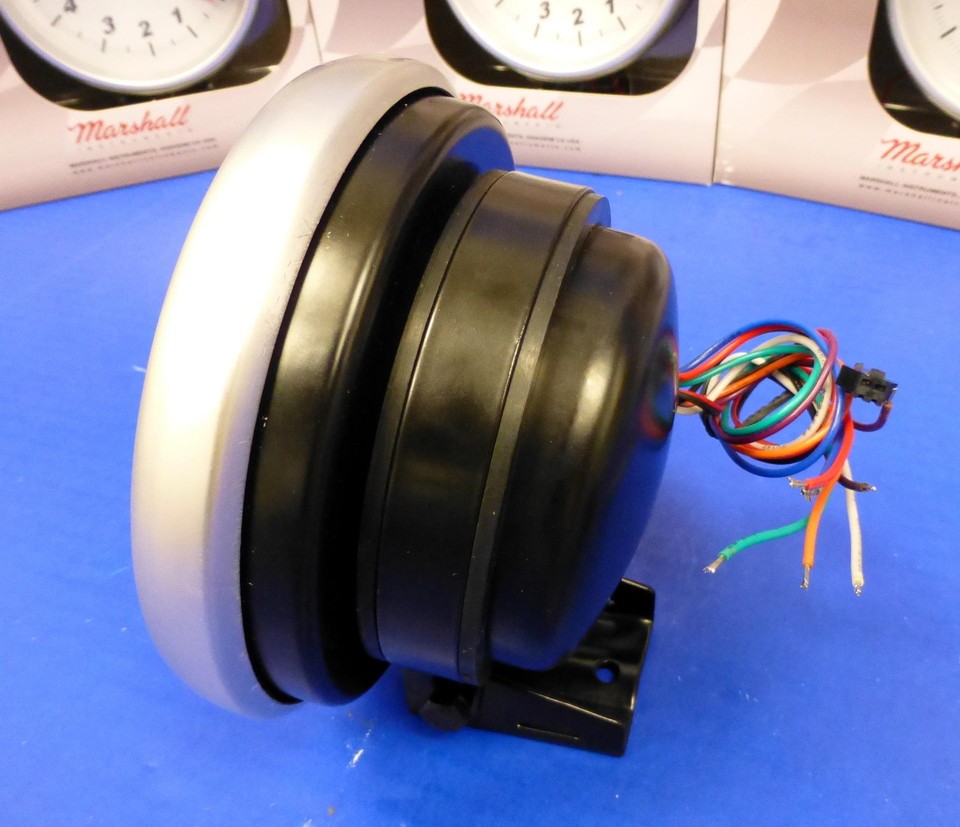 Marshall 3292 5" Tachometer 10,000 RPM Memory Tach with Recal Pedestal ...