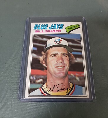 1977 Topps Baseball Card Bill Singer Toronto Blue Jays #346 Mint ...