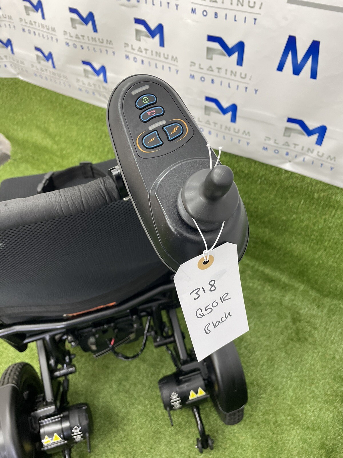 QUICKIE Q50R FOLDING 4MPH TRANSPORTABLE LITHIUM ELECTRIC POWERCHAIR ...