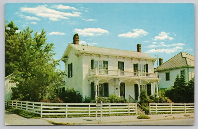 Postcard James Whitcomb Riley Home Greenfield Indiana | eBay