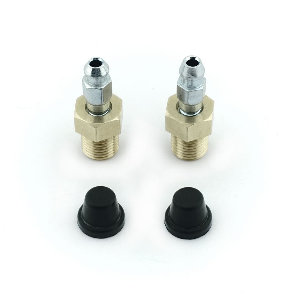 2x Brake Caliper Bleed Nipple Thread Repair Inserts (M10x1mm External ...