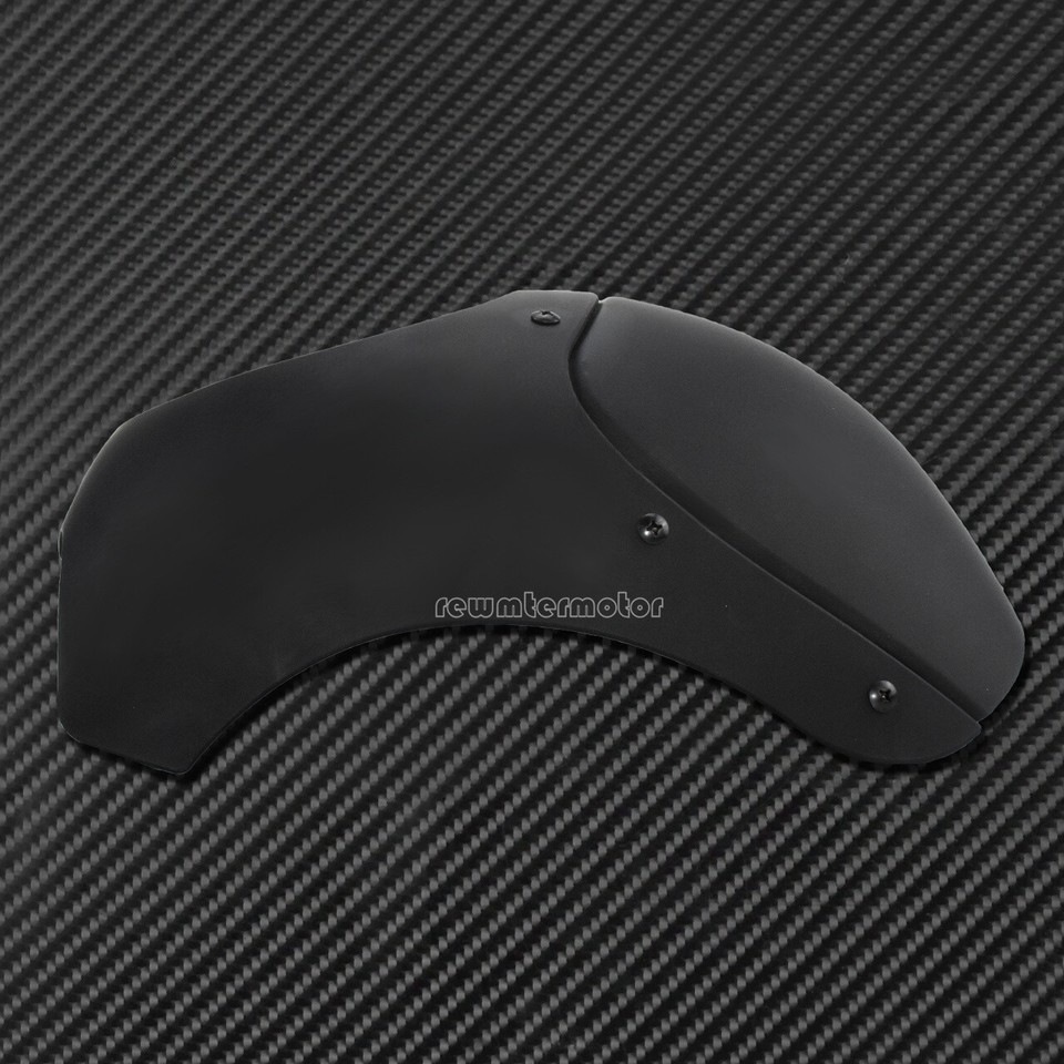 Matte Black Outlaw Fairing Windshield 35 39 41 49 mm Fit For Harley ...