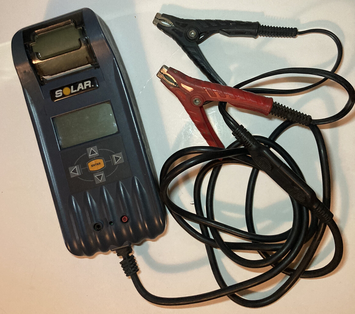 Solar BA427 40-3000 CCA Electronic Battery & System Tester Printer Tool ...