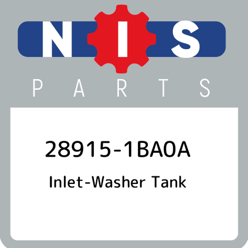 28915-1BA0A Nissan Inlet-washer tank 289151BA0A, New Genuine OEM Part ...