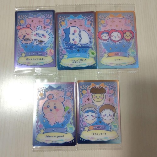 Chikawa Wafers 2 Set Of 5 Hachiware Momonga | eBay