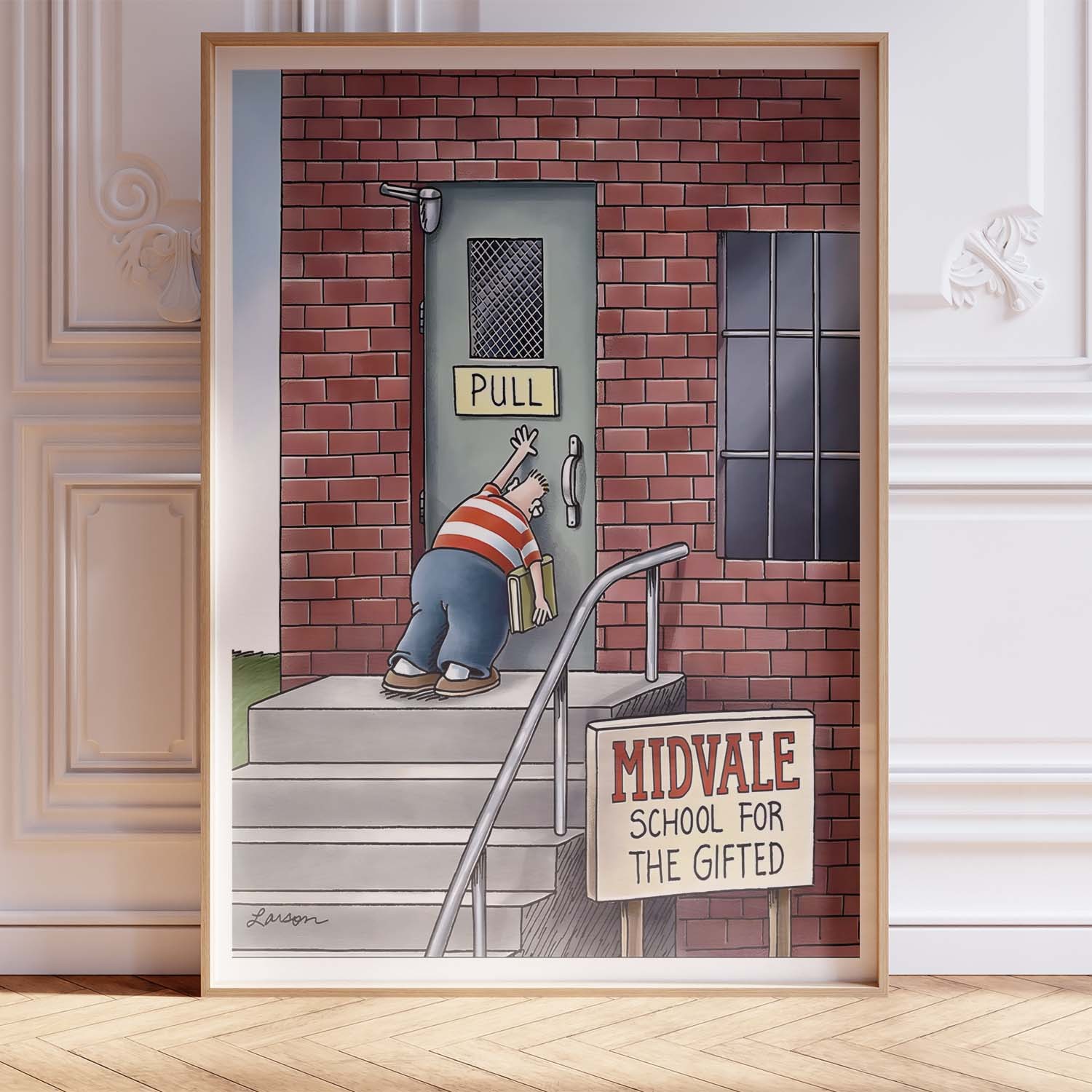 The Far Side Comic Midvale School For The Gifted Gary Larson Art the-far-side-comic-midvale-school-for-the-gifted-gary-larson-art