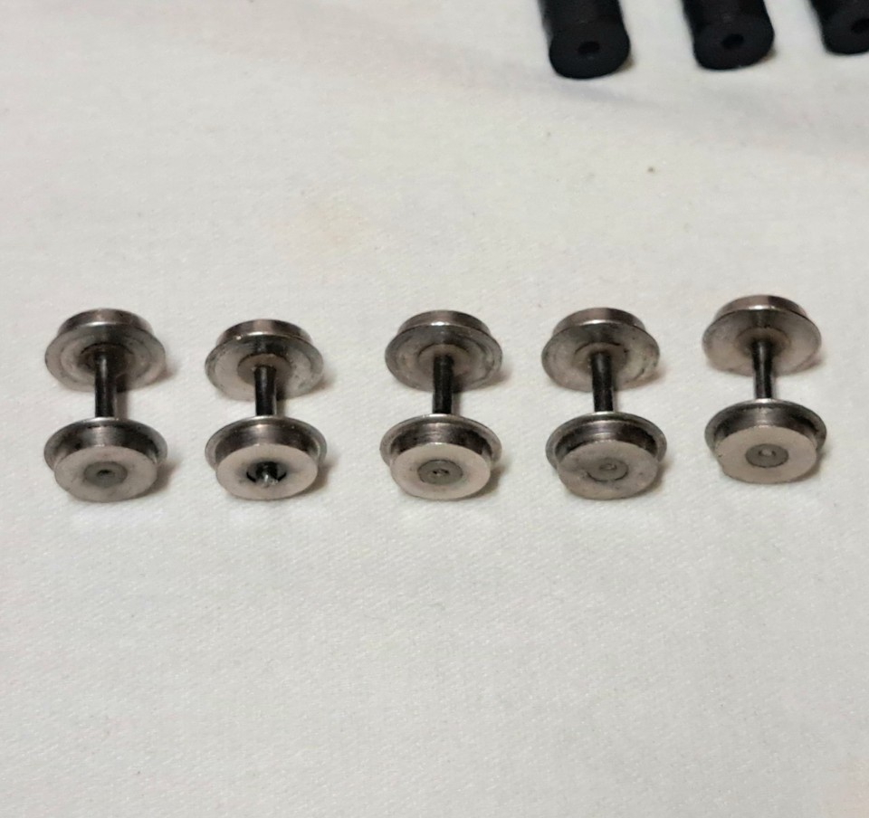 Atlas Aurora Minitrix Trix N Scale Train Locomotive Parts Lot Wheels ...