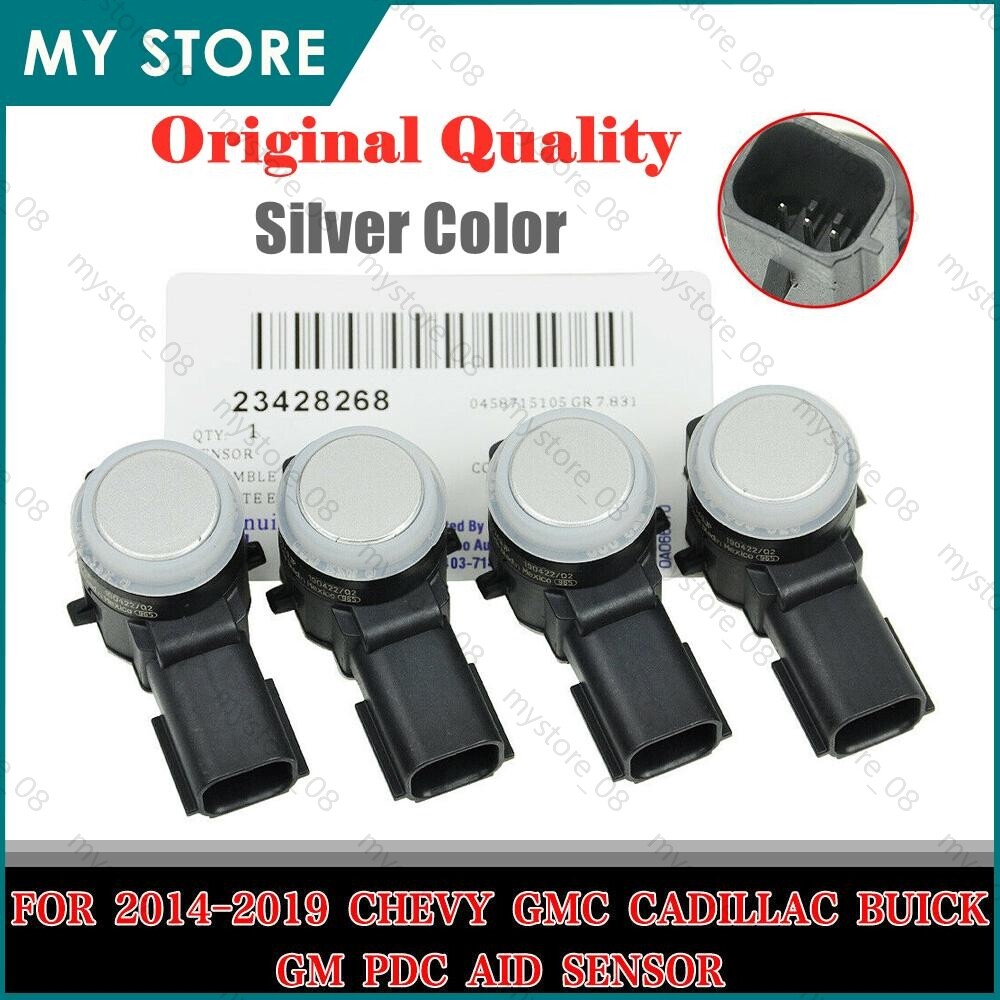 4pcs OEM Quality PCD Parking Assist Sensor For Chevy Cadillac Buick GM ...