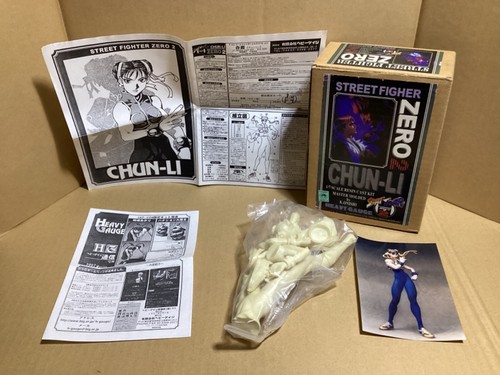 Chun Li Resin Model Kit Figure Street Fighter Zero 2 Heavy Gauge | eBay