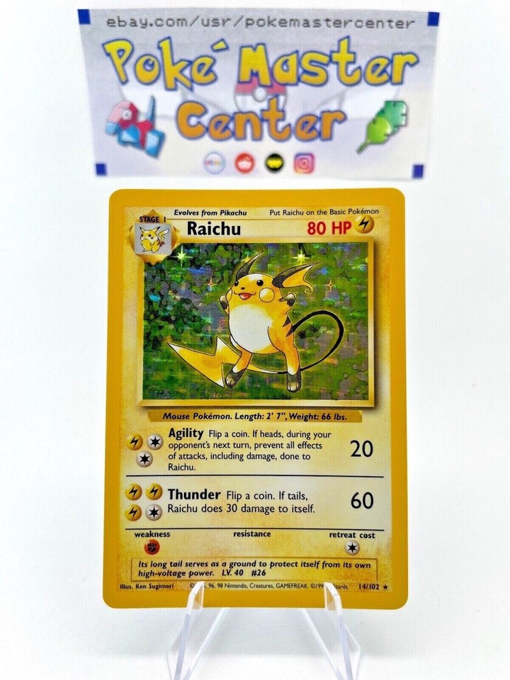 1999 Pokemon Base Set - Choose Your Card - WotC - US Seller - Free ...