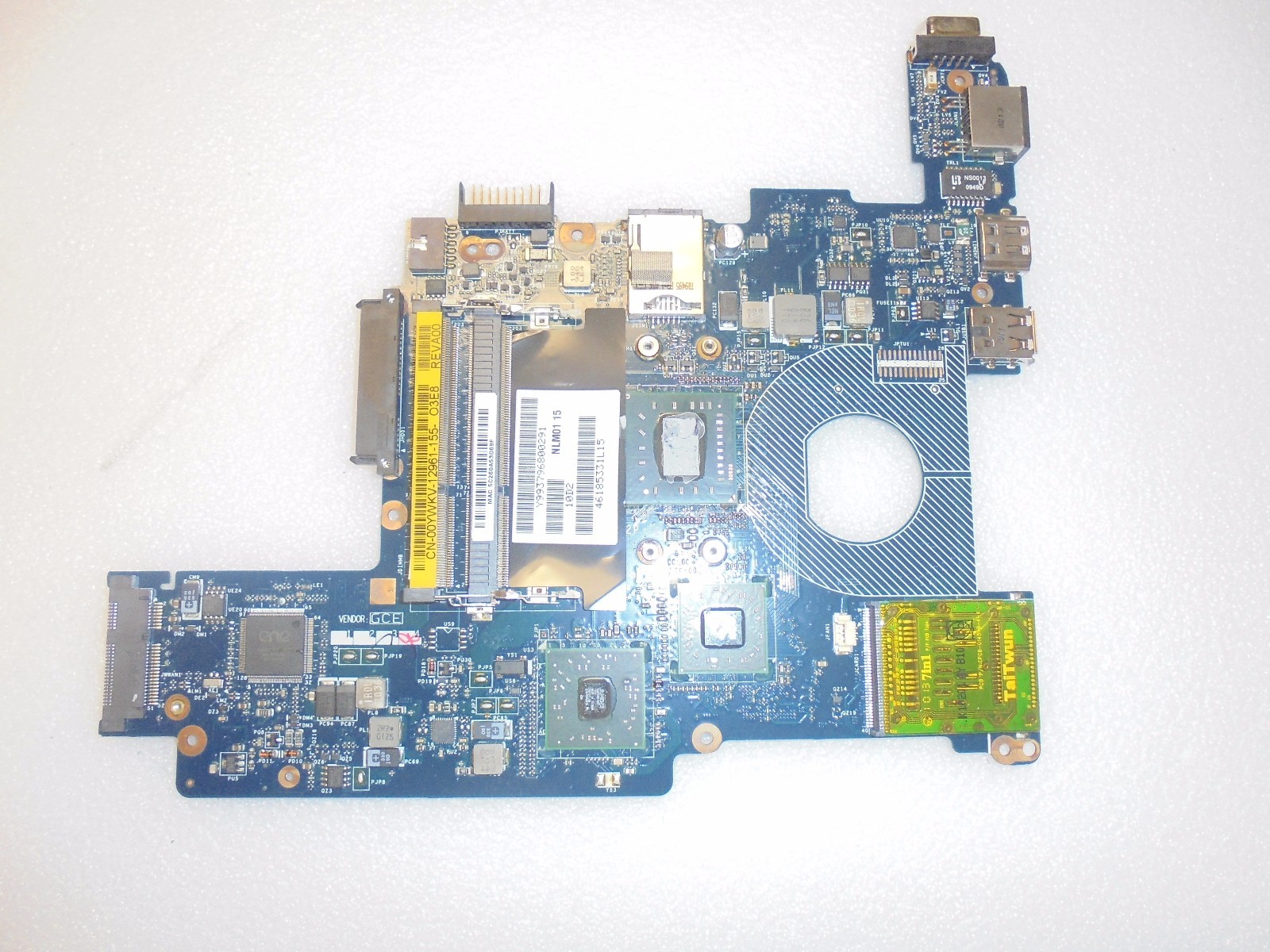 DELL Inspiron 10z 1120 M101Z Laptop Motherboard Logic Board 0YWKV LA ...