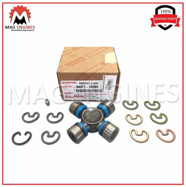 Genuine TOYOTA Tacoma 05-15 Universal Joint Spider 043710K080 OEM for ...