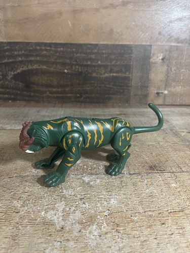 Vintage 1983 MOTU Battle Cat Green Tiger Figure He-Man Masters of the ...