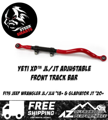 STEER SMARTS YETI XD™ Adjustable Front Track Bar FOR '18+ JEEP Wrangler ...