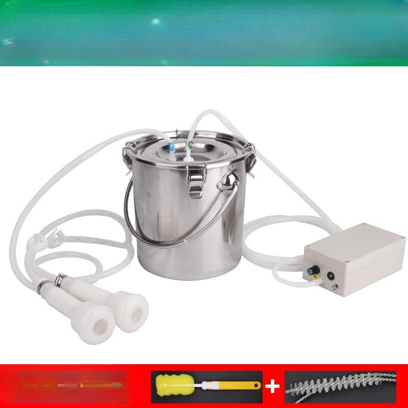 Milking Machine Automatic Pulse Milking Farm Cow Goat Sheep Vacuum Pump ...