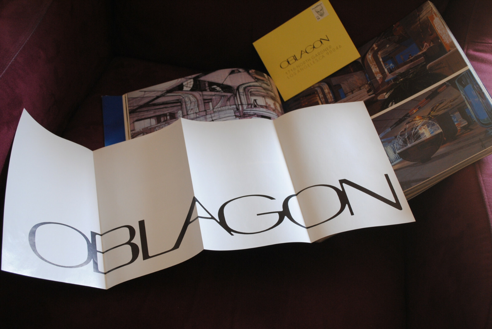 OBLAGON Concepts of Syd Mead. Techno-Fantasy Book. 1985 First Editon ...
