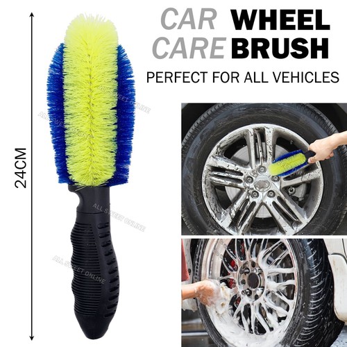 Cleaning Tool Wash Cleaner Tire Rim Scrub Brush Car Vehicle Wheel Hub ...
