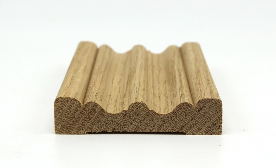 Oak & Poplar(Paint Grade) Door Trim Casing Set, Up to 97 1/2" by 37 1/2 ...