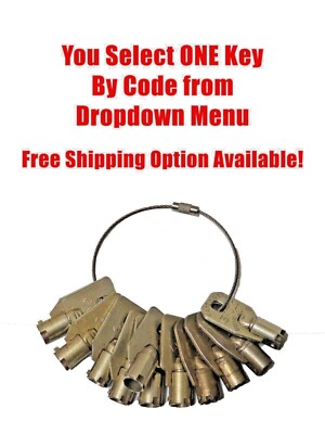 Ace Chicago Gem Fort Lock Key - tubular keys - You select option from ...