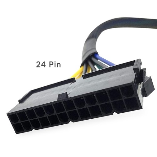 24 Pin to 8 Pin Power Supply Cable (10.6-Inch, 18AWG) ATX PSU Main ...