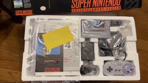 Super Nintendo Super Set (SNES) New in Box NIB No Yellowing | eBay