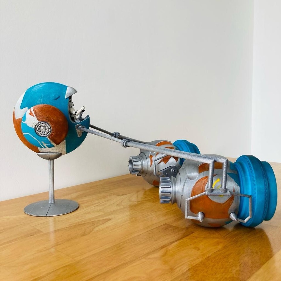 Elan Mak Podracer for 3.75 in (1:18) Figure Diorama (Painted) | eBay