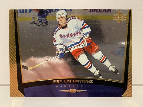 1998-99 Upper Deck Gold Reserve Pat LaFontaine #133 New York Rangers ...