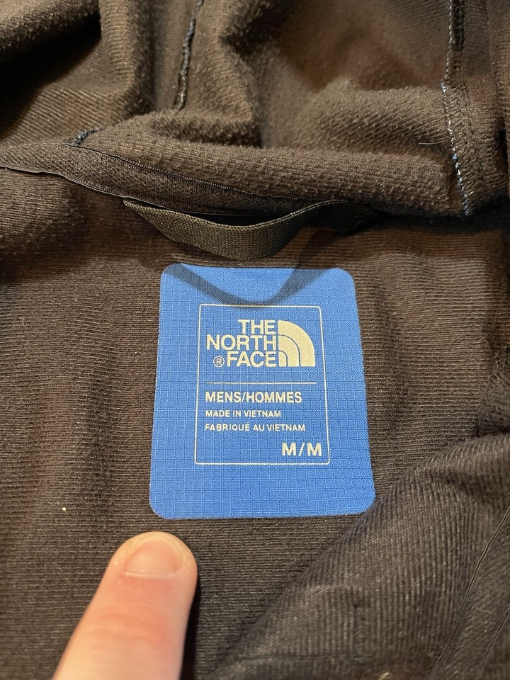 The North Face Men's Soft Shell Jacket Full Zip Wind Water Resistant ...