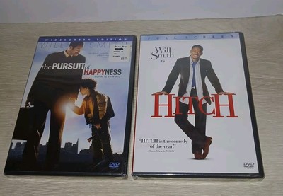 The Pursuit of Happyness & Hitch DVDS Will Smith PG-13 Sony Columbia ...