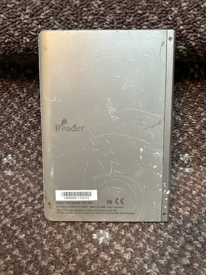 Sony PRS-300 eReaders (Silver, Navy Blue and Rose Pink) - Untested As ...