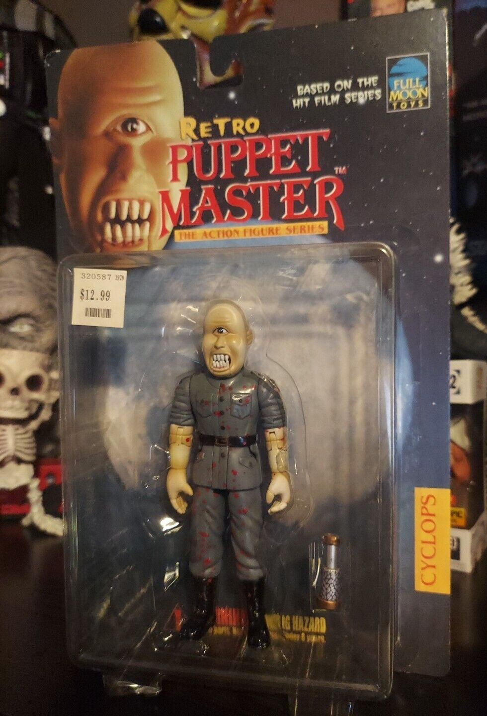 RETRO PUPPET MASTER 1999 Full Moon Bloody Cyclops Uniform Variant ...