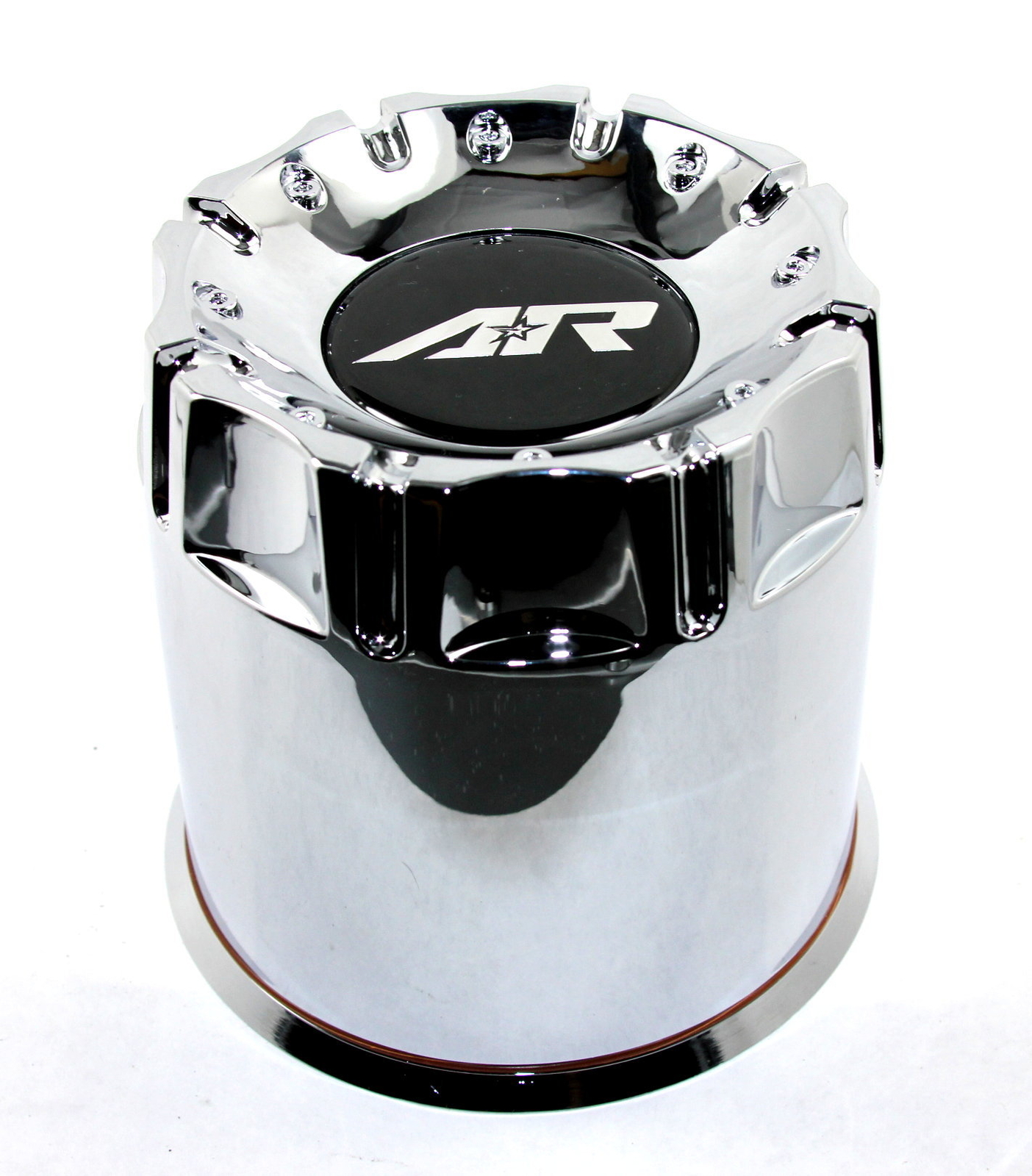 American Racing Chrome Wheel Center Hub Cap for 8Lug AR172 Baja AR767 ...