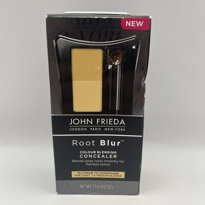 John Frieda Root Blur Hair Color Concealer Powder Platinum To Champagne ...