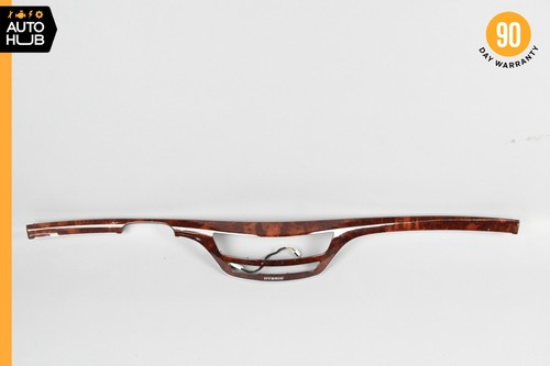 10-13 Mercedes W221 S400 Hybrid Center Dashboard Dash Trim Molding Wood ...