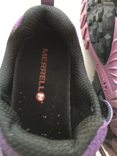 womans purple merrell sneakers size 6.5 hyperlock flexconnect | eBay