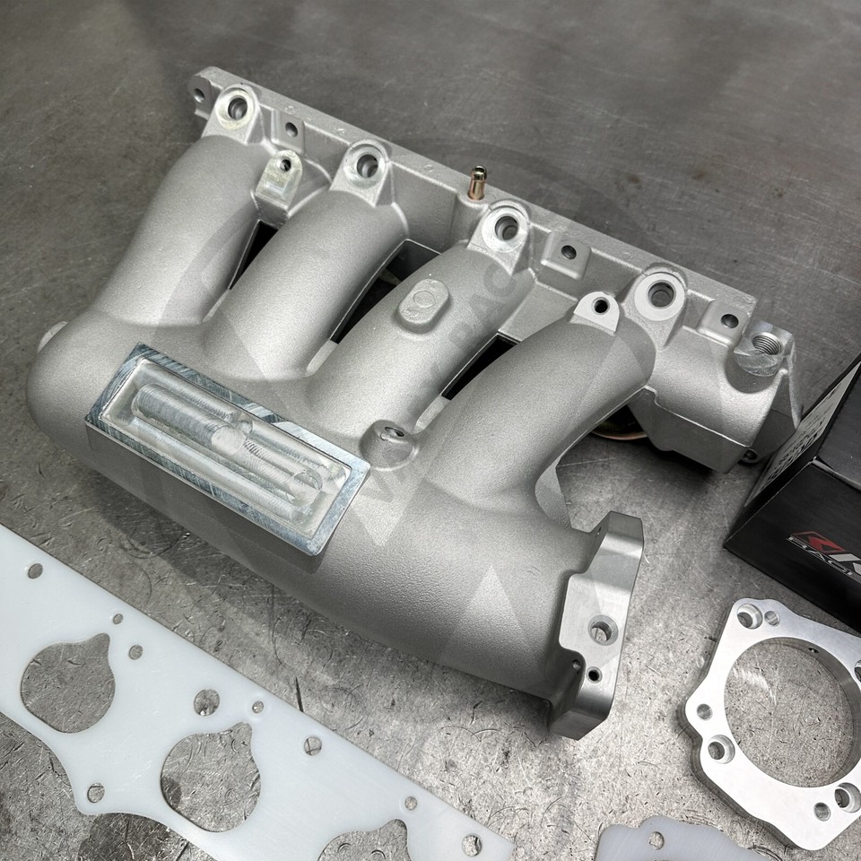 RBC Pro Ported Intake Manifold w/ K-Tuned Throttle Adapter for 12-15 ...