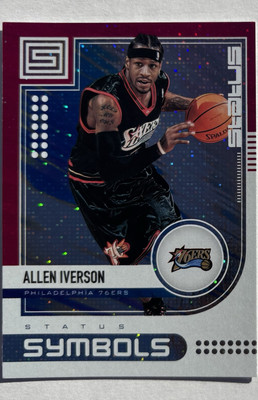 Allen Iverson 2019 Panini Status Status Symbols Red #13 | eBay