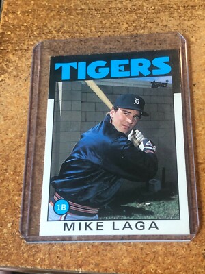 1986 Topps Traded Baseball # 59T Mike Laga | eBay