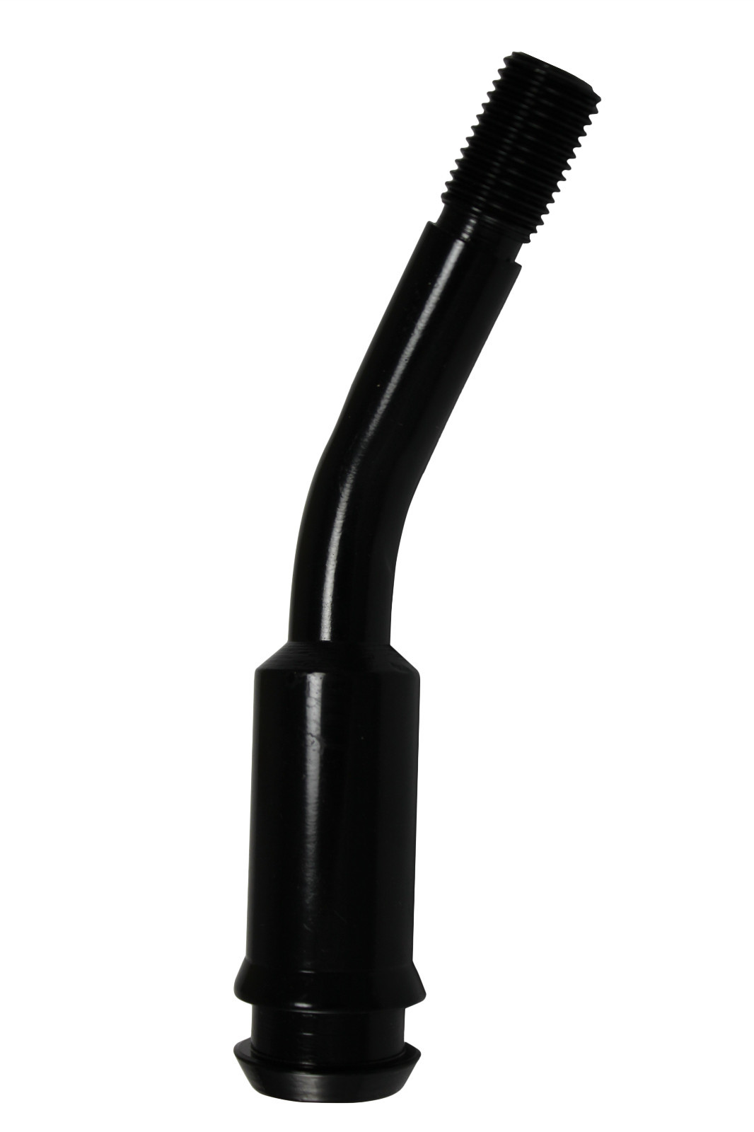 BLACK gear shift shifter lever 5" ANGLE ANGLED extension extender for ...