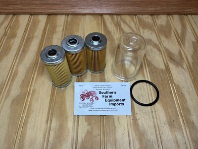 FUEL FILTER KIT FOR MASSEY FERGUSON 5 PIECE KIT ,1010,1020,1030,1210 ...